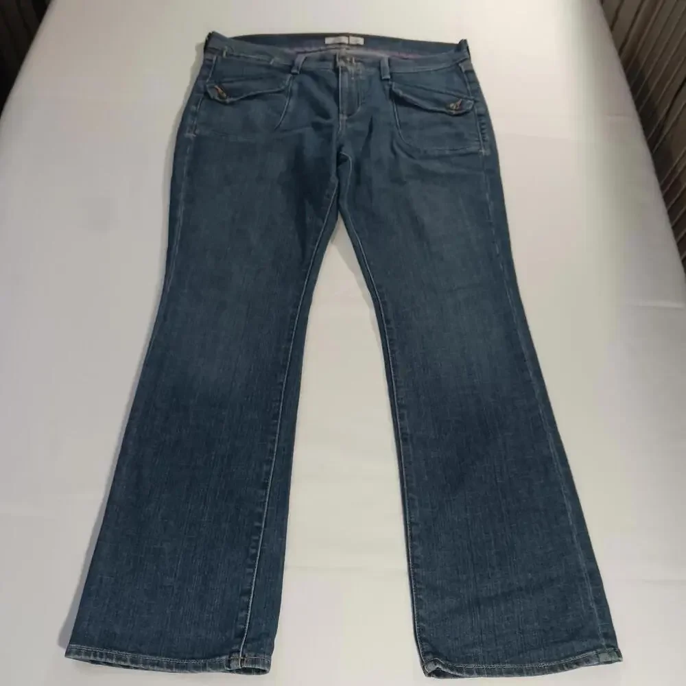 Old Navy | Jeans | Old Navy Mid Rise Rn5423 Womens Blue Cotton Blend ...